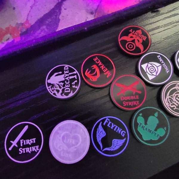 Eldritch Horror Clue Tokens, Original Game and Expansions, Dual Sided ...