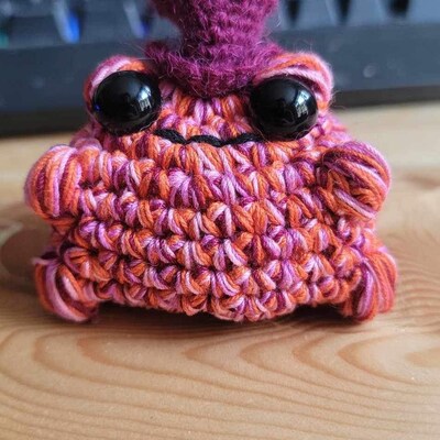 Ted the Thick Toad, Free NO-SEW Crochet Amigurumi PDF Pattern, Small ...