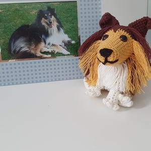 Rough Collie Amigurumi Crochet Pattern - Etsy