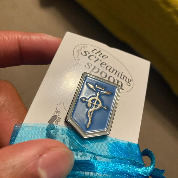 State Alchemist Enamel Pin - Full Metal Alchemist - Etsy