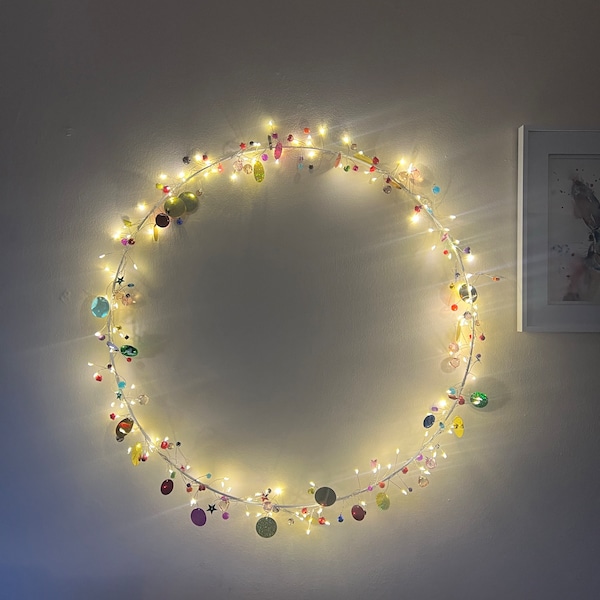 Folklore Coloured Fairy Lights Battery and Mains Fairylights ...