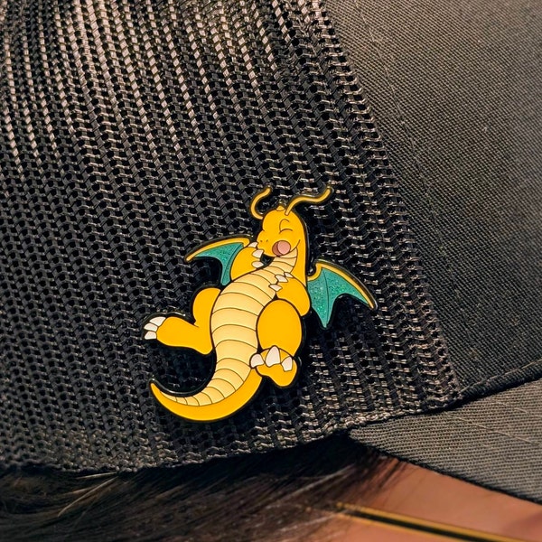 Dragonite Dragonair Dratini Pokemon Enamel Pin, Lapel Pin, Hat Pin - Etsy