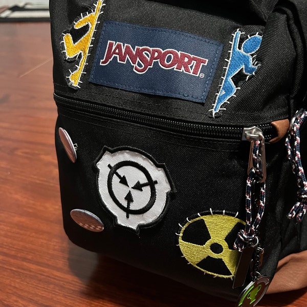 Portal Game Logo Sew on Embroidered Patch Set - Etsy