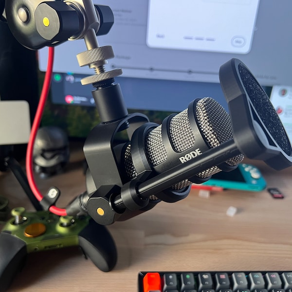 3D Printed Pop Filter for the Rode Procaster - Etsy