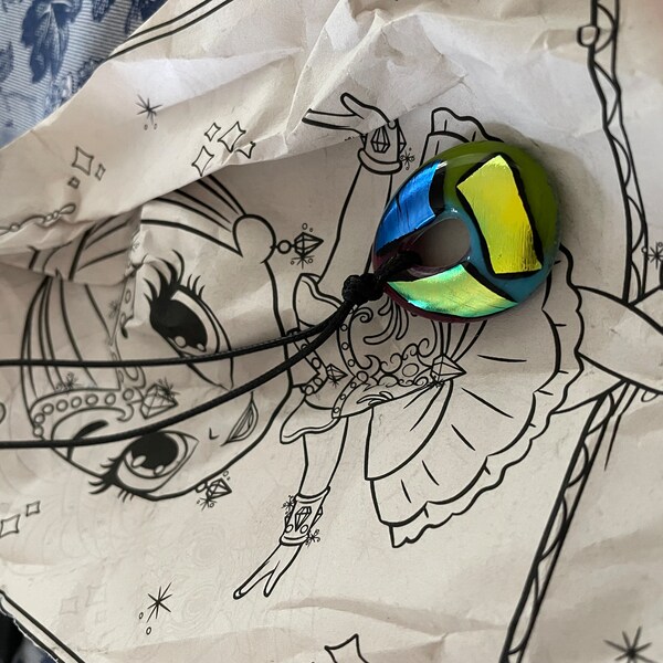 Glass Marble, Handmade Marbles, Contemporary Art Marble, Wig Wag Dot ...