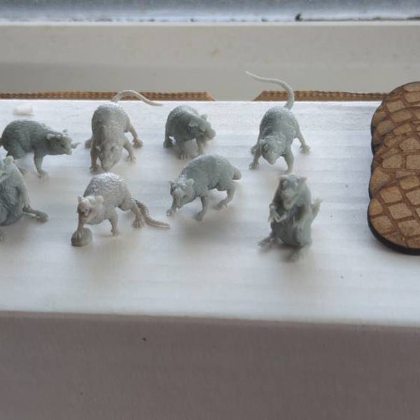Giant Rats Monsters Npcs for Rpgs Tabletop Games, Dungeons & Dragons ...