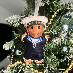 Royal Navy Officer, Military Christmas Ornament, Sailor Gifts Boyfriend ...
