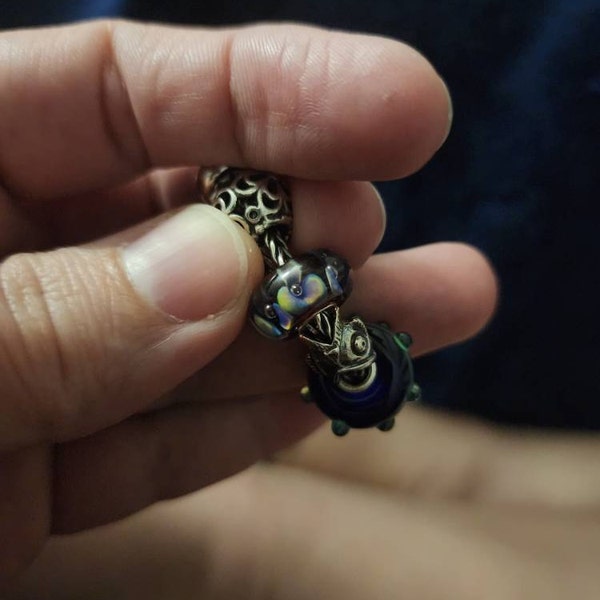 Authentic Trollbeads Sterling Silver 11227 Royal, Silver - Etsy