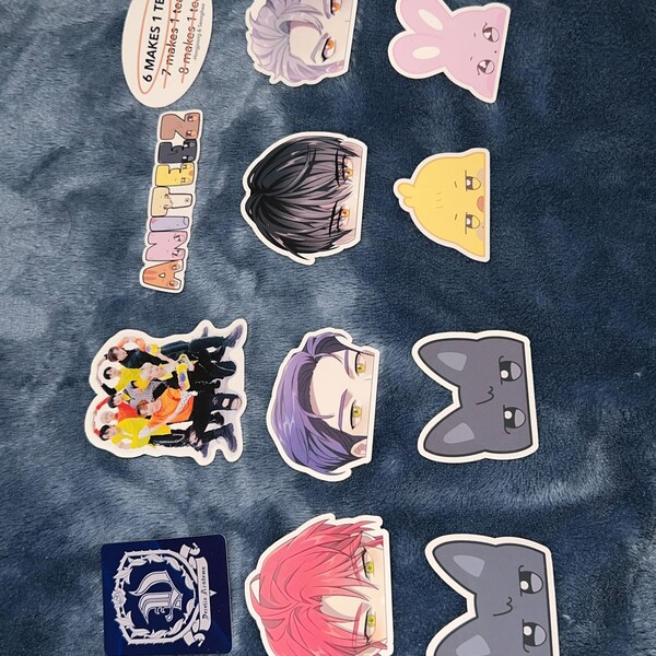 ANITEEZ Peeker Stickers laminated - Etsy