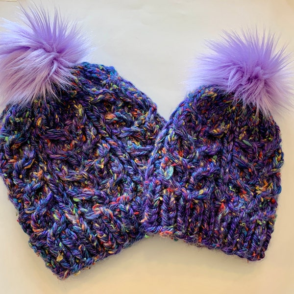 The Kerrisdale Toque Knitting Pattern - Super Bulky Knitting Pattern - Etsy