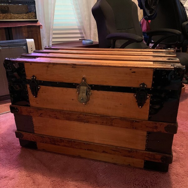 Antique Trunk Interior Trim Kit Complete Set of Original Reproduction ...