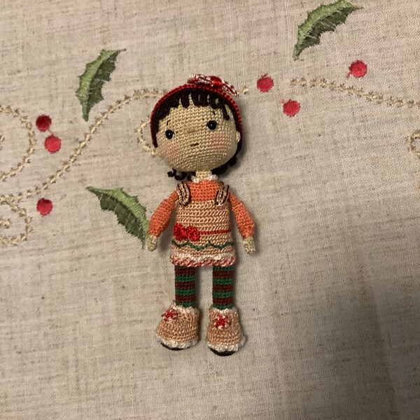 Lilly and Bunny Mini Amigurumi Doll Miniature, Movie Character ...