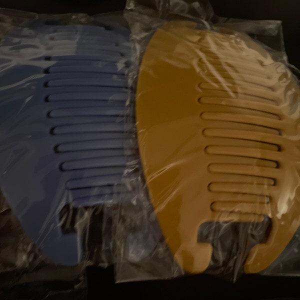 5 Sets Interlocking Banana Combs Hair Clip French Side Comb Holder ...