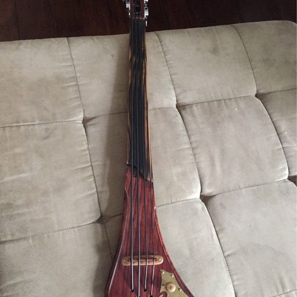 Electric Dulcimer. Solid Body Mountain Dulcimer. 4 Strings. - Etsy
