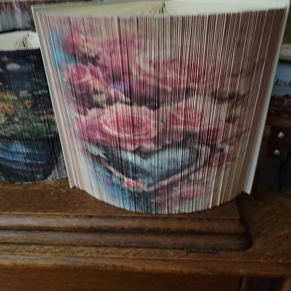 Foto Book Art - Photo Strip Book Pattern - Bouquet of Roses With a ...