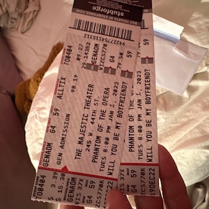 Custom Concert Ticket Fully Customizable Ticketmaster Fake Concert ...