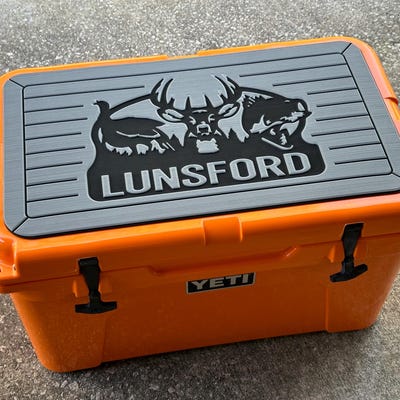 Personalized, YETI Tundra Haul, Cooler Lid Covers, Yeti Cooler ...