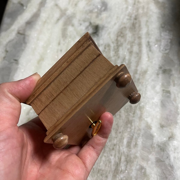 Wooden Music Box - Customized Music Box - Engraved Music Box With I ...