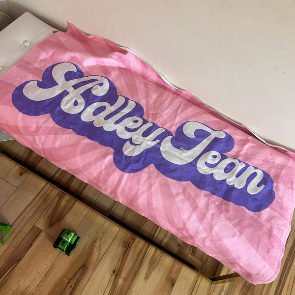 Personalized Round Multi-color Beach Towel, Personalized Beach Towel ...