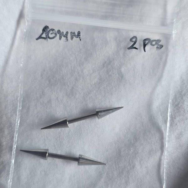 Ear TITANIUM Tunnel, Silver, Black, Gold, Internally Threaded ...