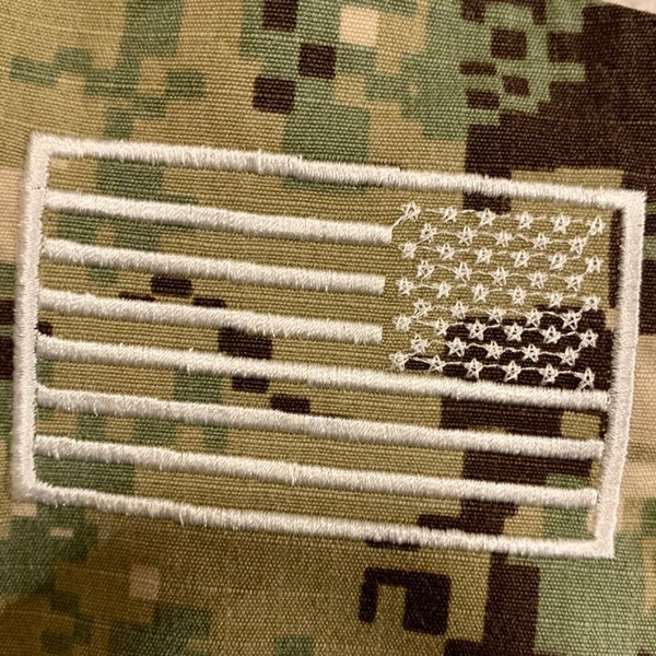 Easy to Sew USA Military Flag Design for Machine Embroidery With ...