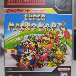 NINTENDO NES Custom Replacement Game Storage Case and Art, 100's of ...