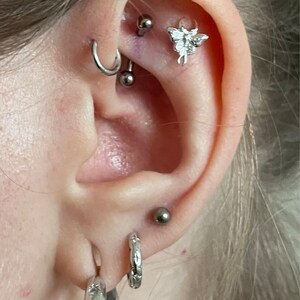 Right or Left Facing Koi Fish 14k White Gold From Junipurr, Perfect for ...