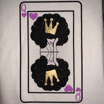 Queen Crown Card Svg, Afro Girl SVG , Crown Svg, Black Woman Svg ...