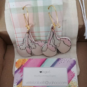 Anatomical Uterus Earrings Uterus Gift Obgyn/gynecologist Gift Earrings ...