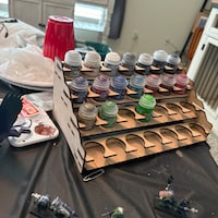 28 Bottle Testor Createfx Paint Rack - Etsy Canada