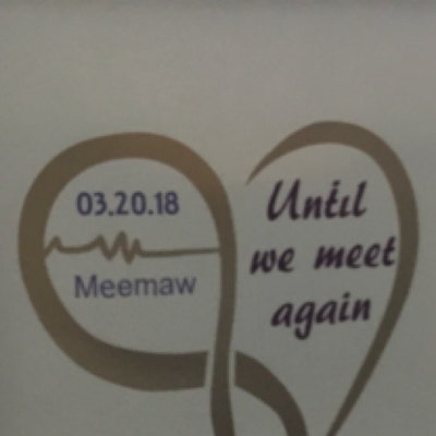 Until We Meet Again Heart memorial,remembrance SVG Cut File-use With ...