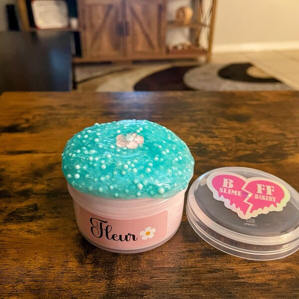 North Sea Slime, Inspired by North Sea Tok Trend, Coated Clear Slime ...