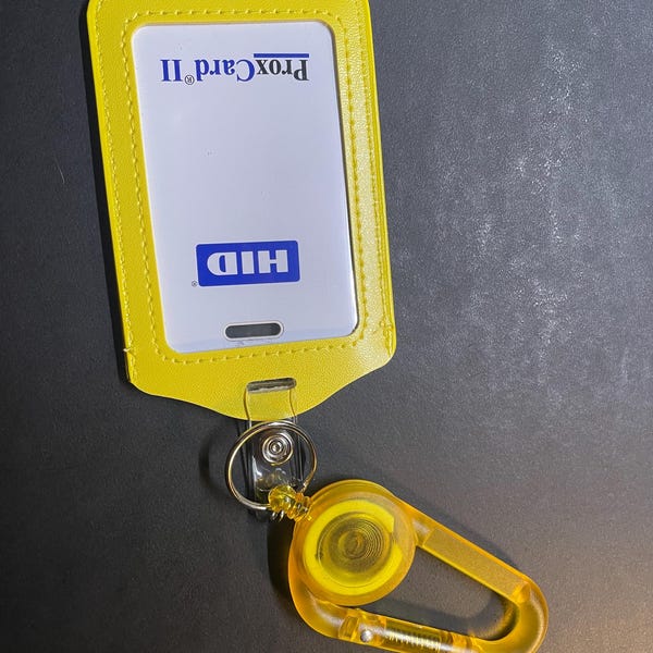 Horizontal ID Card Holder. Student, Teacher, Classroom or Office ...