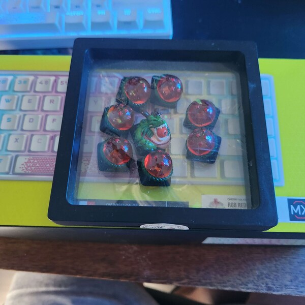 Handmade "dragon Set Clear Ball " Mechanical Keycaps, Divine Dragon ...