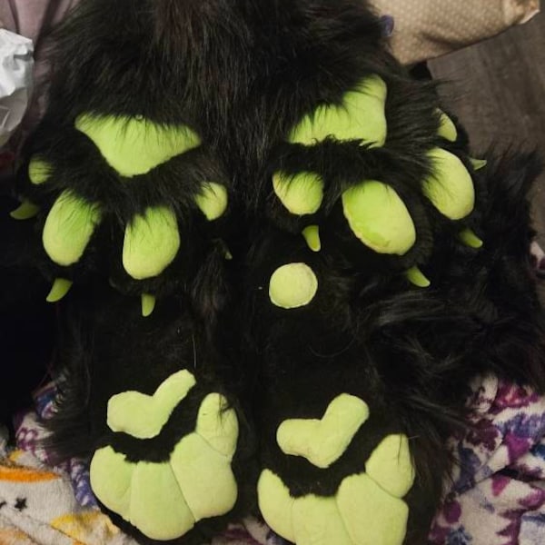 Kemocube Slim Sock Fursuit Feet / Made to Order / Furry / Socks / Slim ...