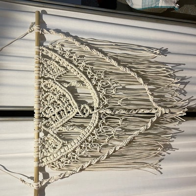 Macrame PATTERN Written PDF and Knot Guide, Diy Macrame Wall Hanging ...