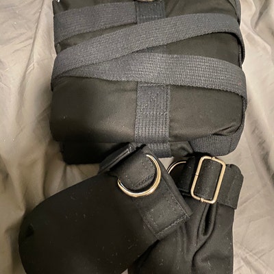 Black Straitjacket Costume Fully Functional Straitjacket With Sides ...