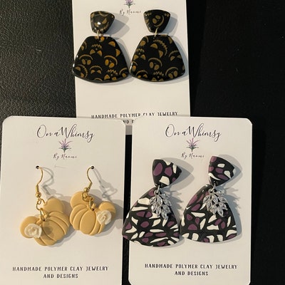 Arch Transwoman Transgender Flag Self Love Polymer Clay Earrings ...