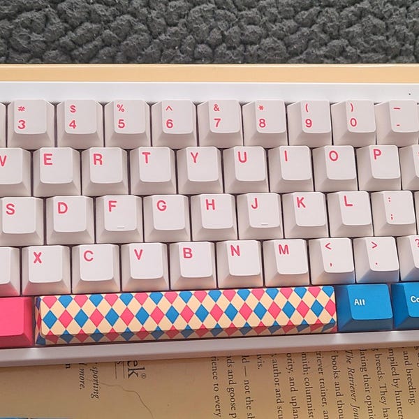 Japanese Style Funny Fish XDA Profile Anime Keycap Set for Mechanical ...