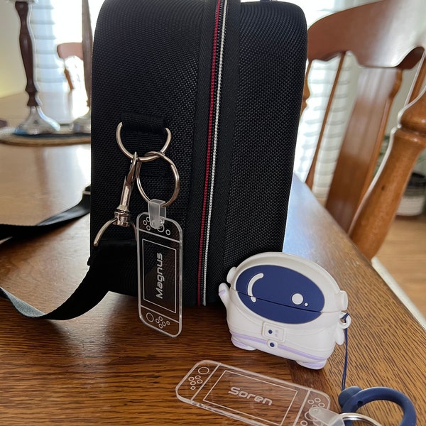 Personalized Gamer Keychain Video Game Keychain Gamer Gift Gamer ...