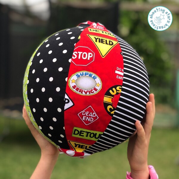 Santa Cruz Beach Ball PDF Sewing Patterns, Beach Ball Pattern, Birthday ...