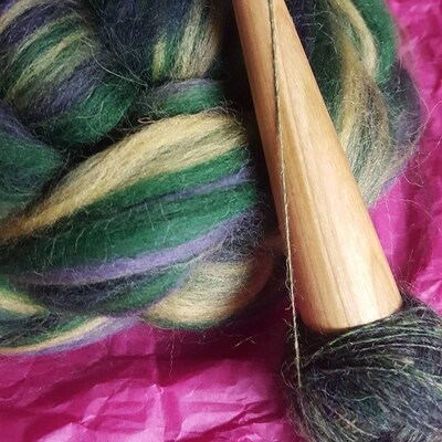 BFL Grab Bags 50g Mixed Hand Dyed Fleece Wool and Top for - Etsy UK