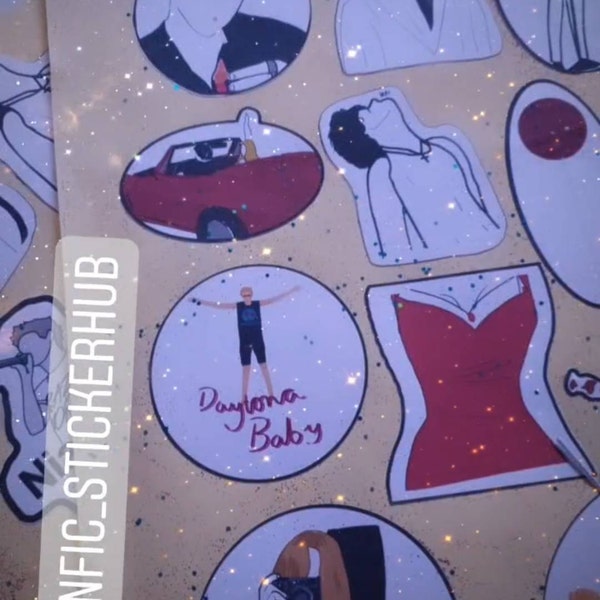 Måneskin Stickers Pack and Individual - Etsy