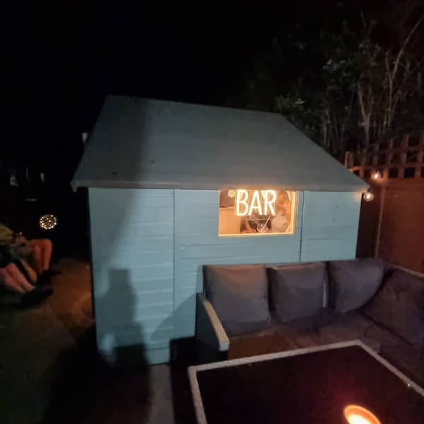 Home Bar Neon Sign | LED Light | Bar Wall Art | Gifts for Him | Fun ...