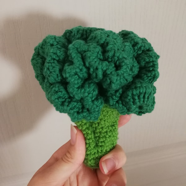 BROCCOLI Crochet Pattern - Crochet Broccoli Pattern. Amigurumi Broccoli ...
