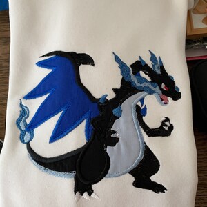 Charizard Embroidery Applique Digital Download Silhouette Studio File ...