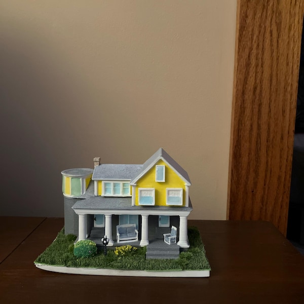 Custom 3D Miniature House Replica • Hand-painted From Your Photo ...