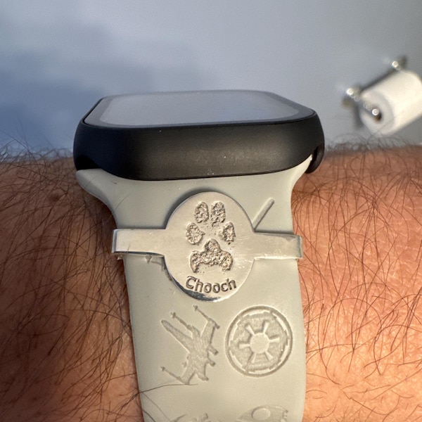 Personalized Medical ID Watch Charm Custom Apple Watch Band Charm ...