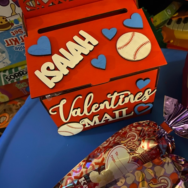 Valentines Day Box | Customized Party Box | School Party Exchange - Etsy