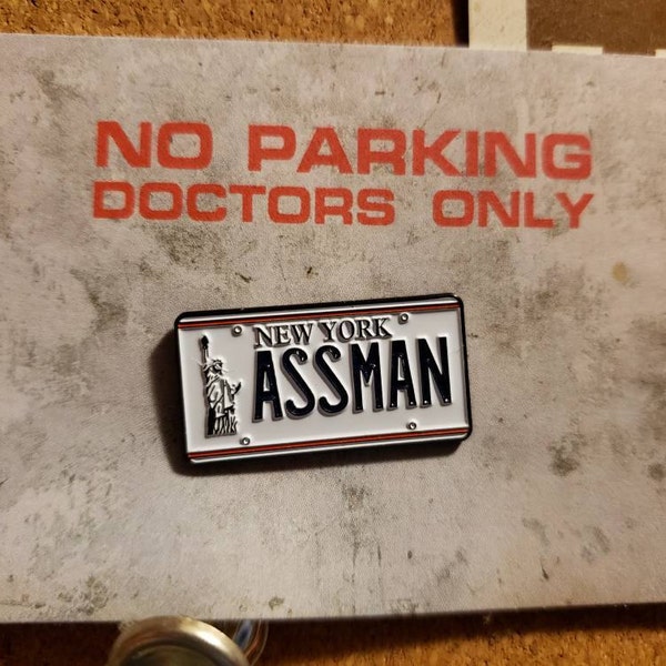 ASSMAN Enamel Pin - Etsy